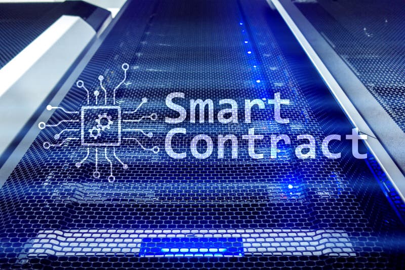 Smart Contract, Blockchain Technology in Modern Business Stock Image ... Smart Contract, Blockchain Technology in Modern Business Stock Image ...