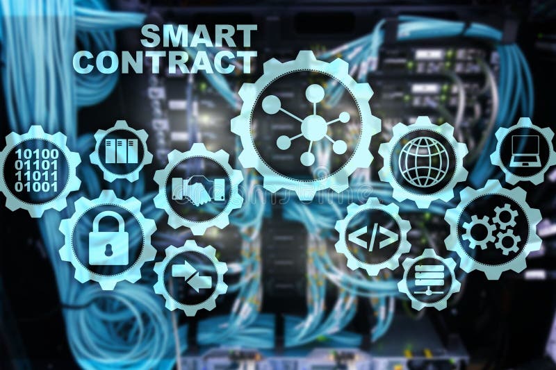 Smart Server Concept. IOT Internet of Things. ICT Information ...