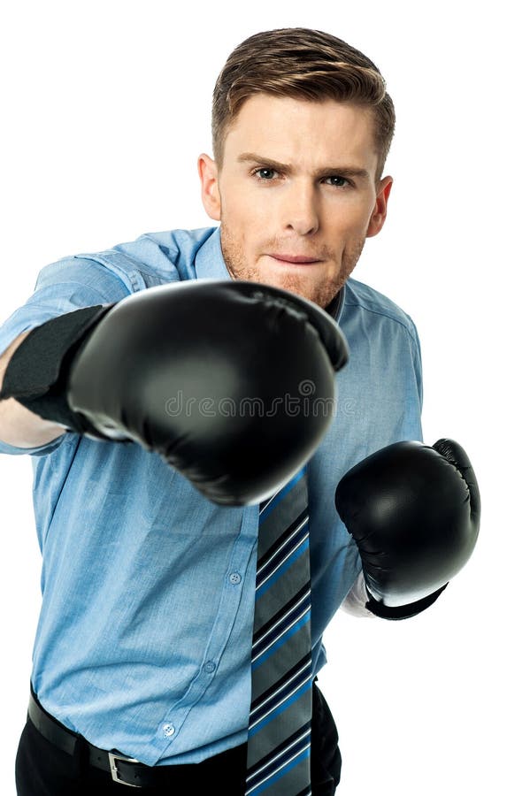 Powerful Corporate Businessperson Stock Image - Image of background ...