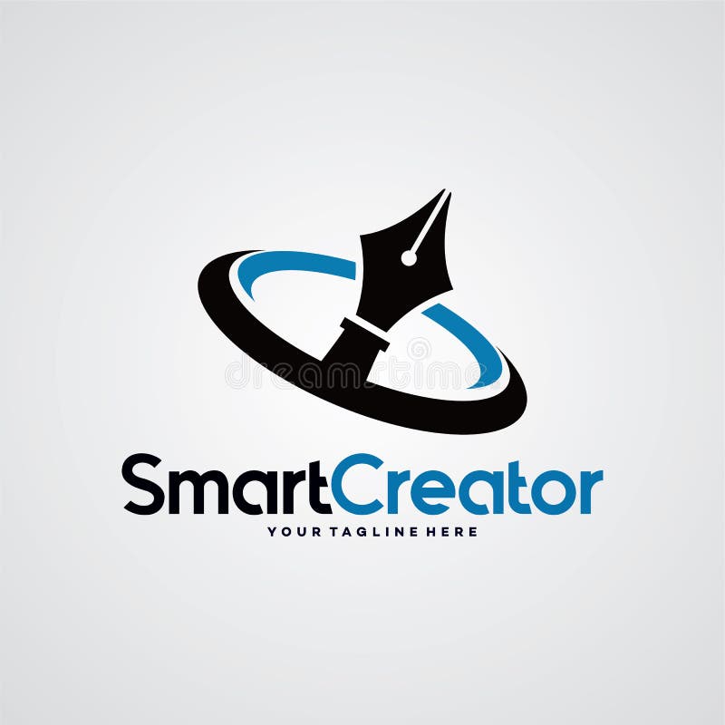 Content Creator Logo Stock Illustrations – 455 Content Creator Logo ...