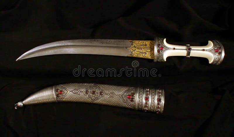 Arabic Dagger stock photo. Image of east, ancient, historic - 30898688