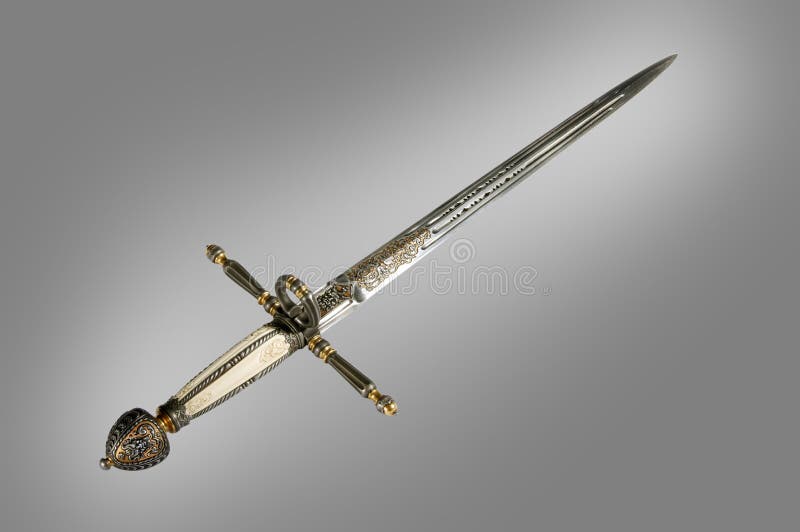 Smart dagger stock image. Image of ancient, steel, dagger - 271996781