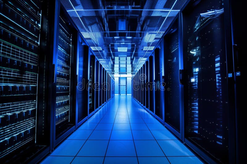 Smart Data Exchange Technology: Cloud Network Connecting To Internet ...