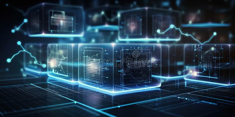 Smart Data Exchange, Technology of Data Transfer Cloud Net, Created ...