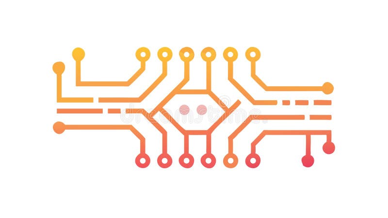 Smart Data Flow Paths, Digital Network Connectivity, Vector Design Generative AI Stock Vector ...