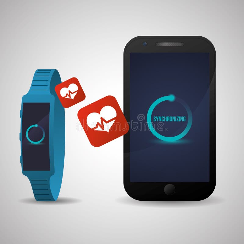 Smart Device Design. Gadget Icon. Illustration , Vector Stock ...