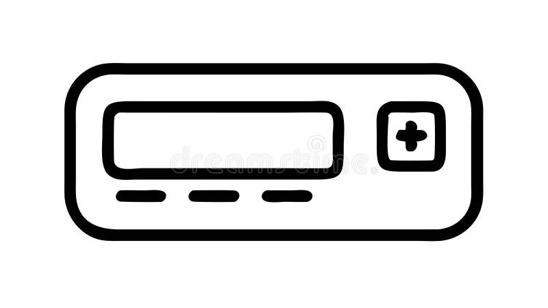 Smart Device Display Controls Electronic Gadget Icon , Vector Design ...