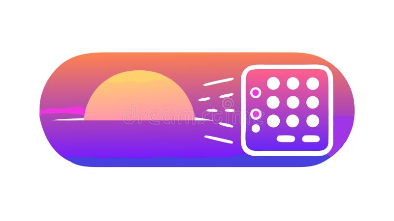 Smart Device Display Icon for Interactive Technology, Vector Design ...