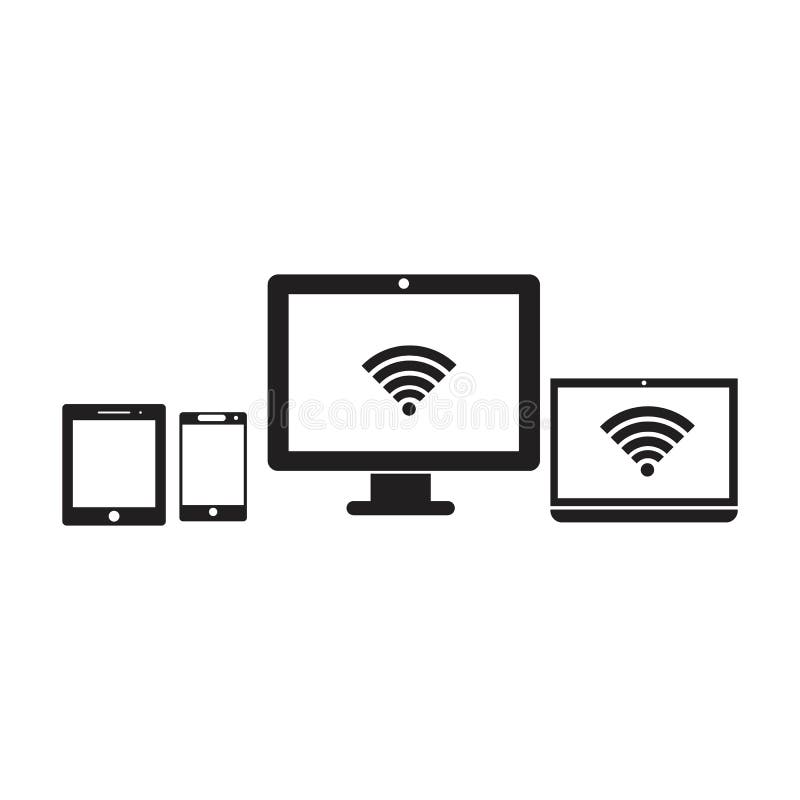 Smart Devices Icon Vector Illustration Design Template Stock Vector ...