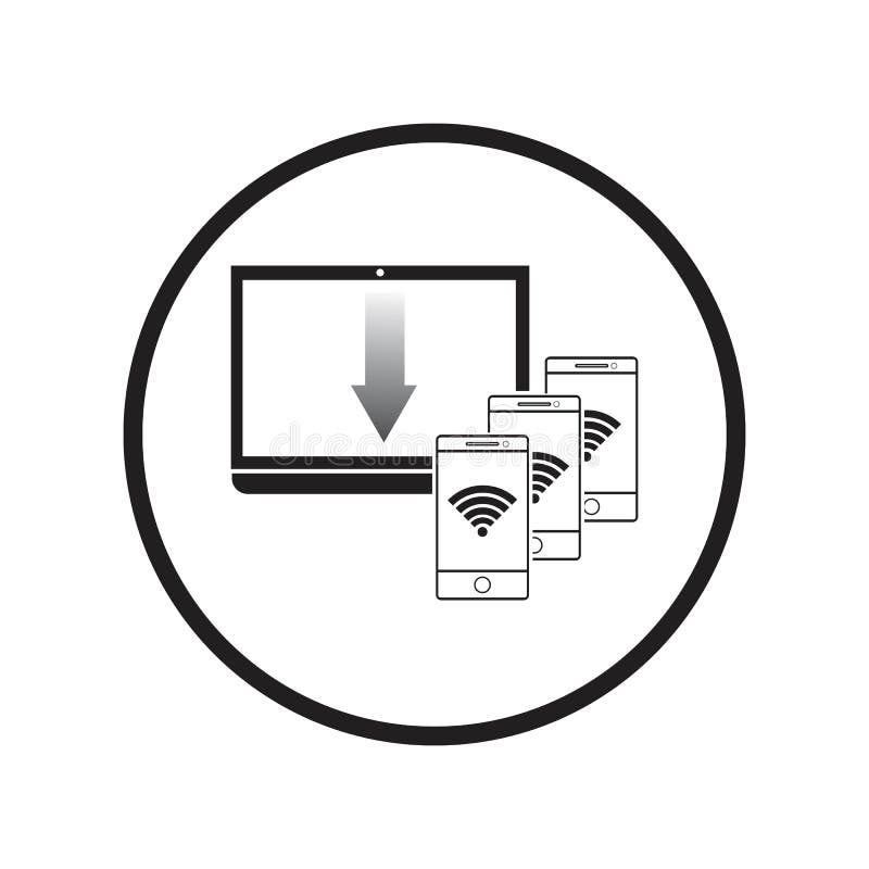 Smart Devices Icon Vector Illustration Design Template Stock Vector ...