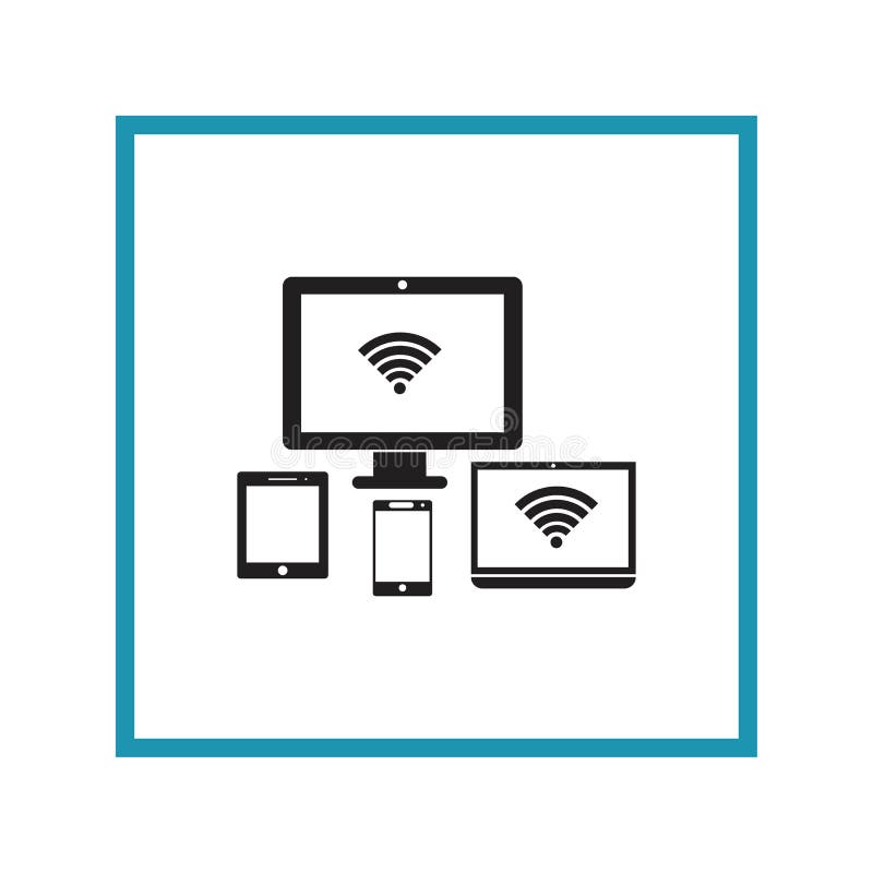 Smart Devices Icon Vector Illustration Design Template Stock Vector ...