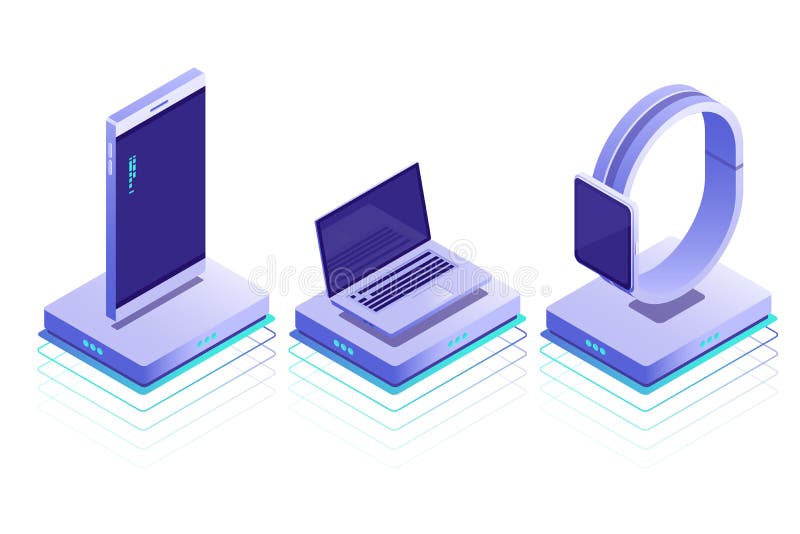 Isometric Smart City, Digital Town, Server Room, Big Data Flow ... Isometric Smart City, Digital Town, Server Room, Big Data Flow ...
