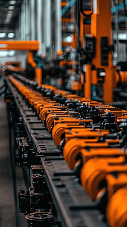 In a Smart Digital Factory, a Robotic Arm Skillfully Crafts Advanced ...