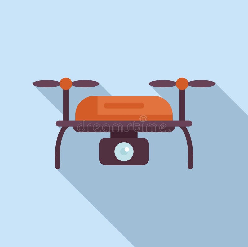 Smart Digital Map Icon Flat Vector. Land Aircraft Stock Illustration ...