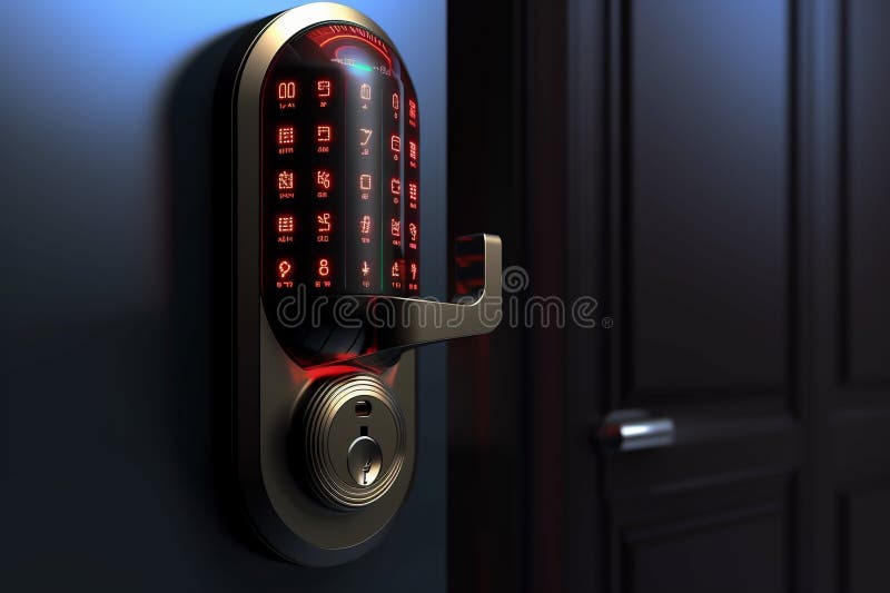 Smart Digital Touch Screen Keypad Access by Entering Pass Code Digital ...