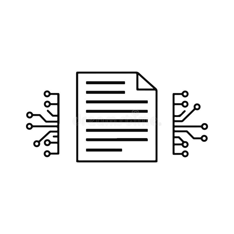 Smart Document. Digital Legal Document. Digital Documentation Stock ...