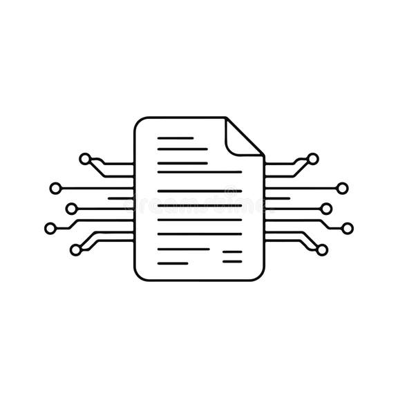 Smart Document. Digital Legal Document. Digital Documentation Stock ...