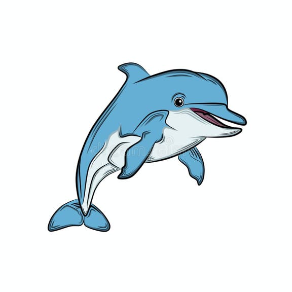 Dolphin pictures stock illustration. Illustration of dolphin - 320619476