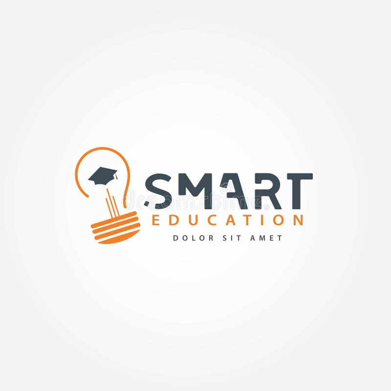 Smart Education Vector Template Design Illustration Stock Vector ...