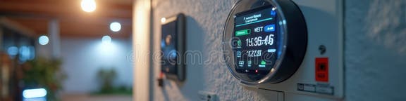 Smart Electric Meter Displaying Real-time Energy Usage with Connected ...