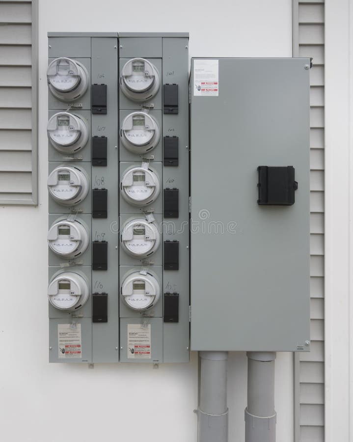 Electric Meter stock photo. Image of electricity, hours - 126528