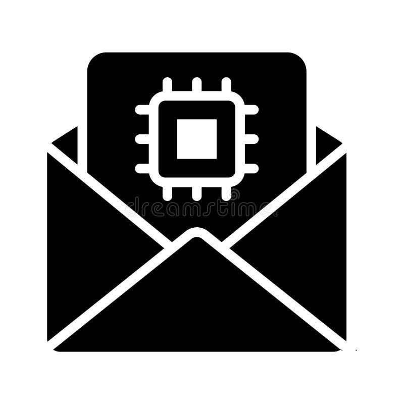 Smart Email, Email Generator, Ai Mail Vector Design Stock Illustration ...