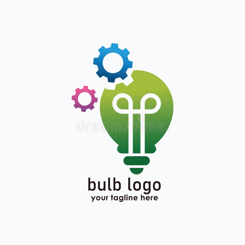 Smart Engine Logo Design Template, Digital Icon Design, Bulb Logos ...