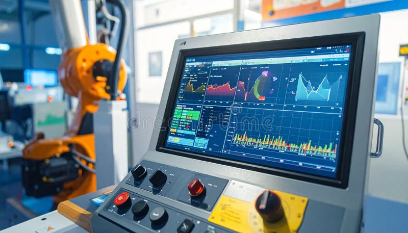 Smart Factory Control Panel Stock Illustrations – 1,252 Smart Factory ...