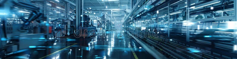 A Smart Factory Floor Integrated with IoT Devices Where Machines ...
