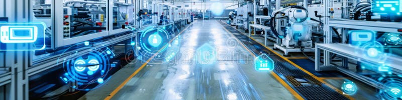 A Smart Factory Floor Integrated with IoT Devices Where Machines ...