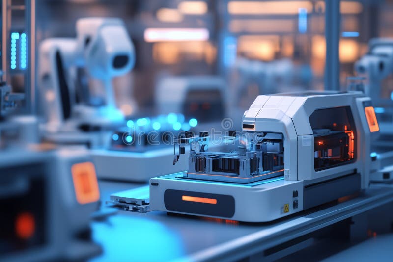 A Smart Factory with 5G-enabled Robotics and Automation Systems.a Robot ...