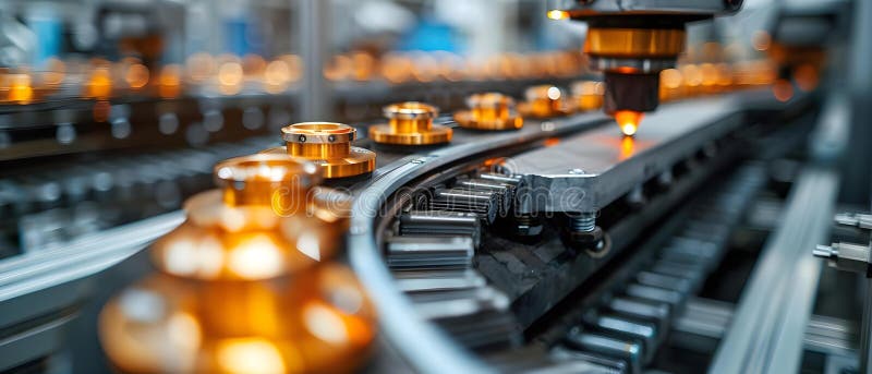 Smart Factory Harmony: IoT Drives Industry 4.0 Production. Concept ...