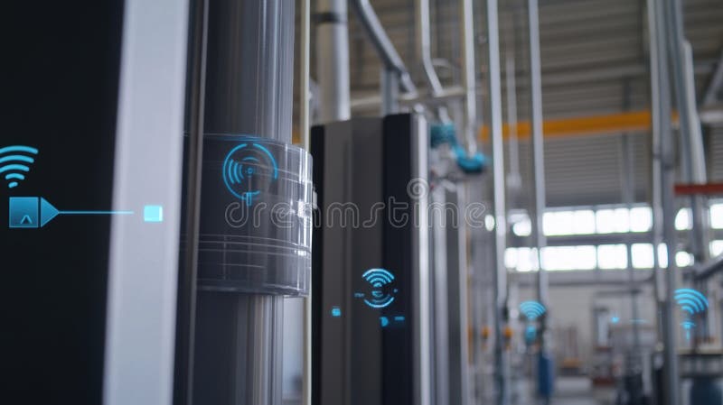 Smart Factory, Monitoring System Analyzing Data and Transmitting ...