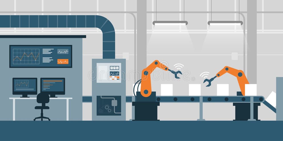 Smart Factory Stock Illustrations – 37,375 Smart Factory Stock ...