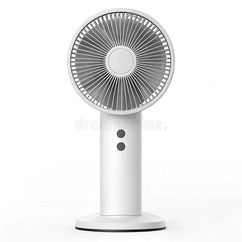 Smart Fan with App Control and Speed Scheduling Stock Illustration ...