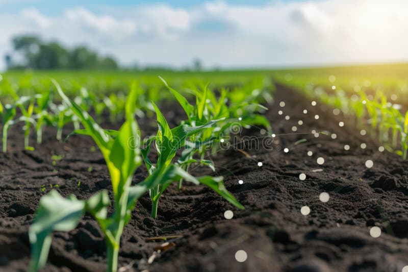 Smart Farm Concept, Agricultural Automation Control, Using Data To ...