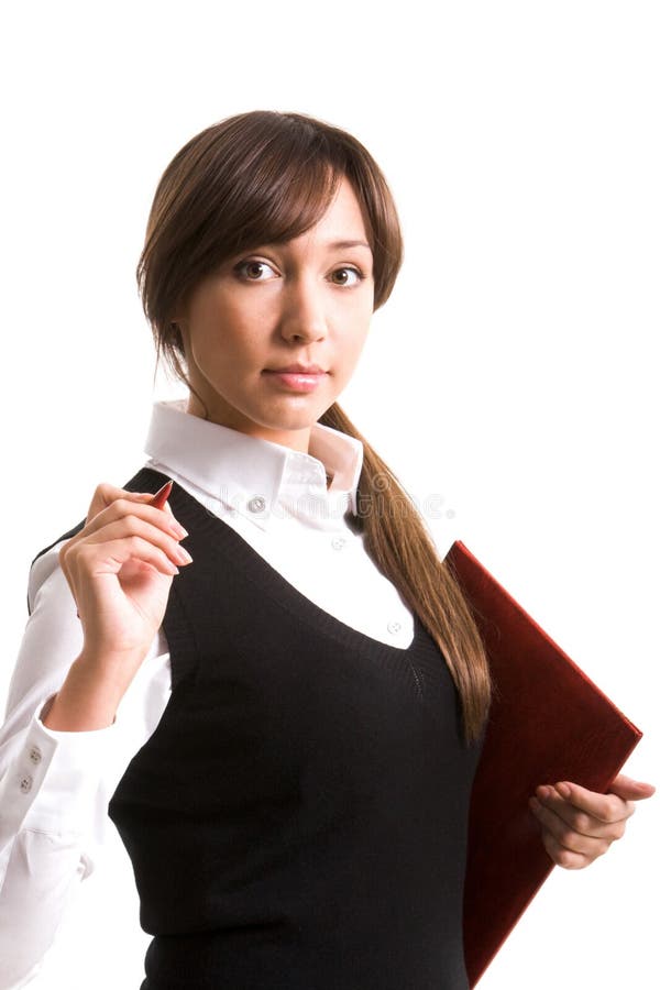 Smart female stock image. Image of friendly, expertise - 11748453