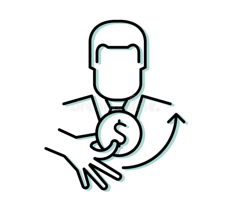 Smart Financial Investor - Icon Stock Illustration - Illustration of ...