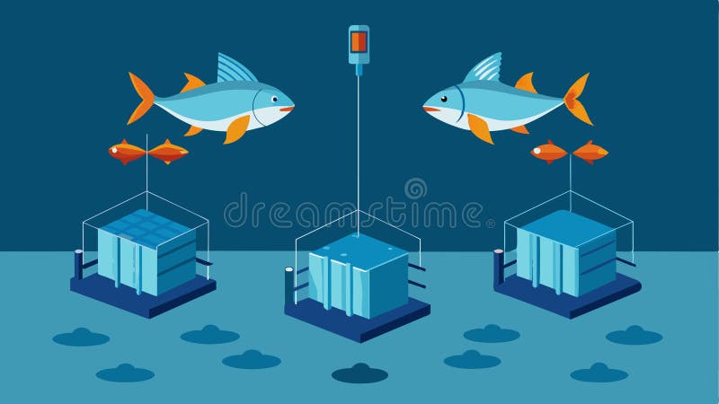 Smart Fish Pens with Automated Gates that Open and Close Based on ...