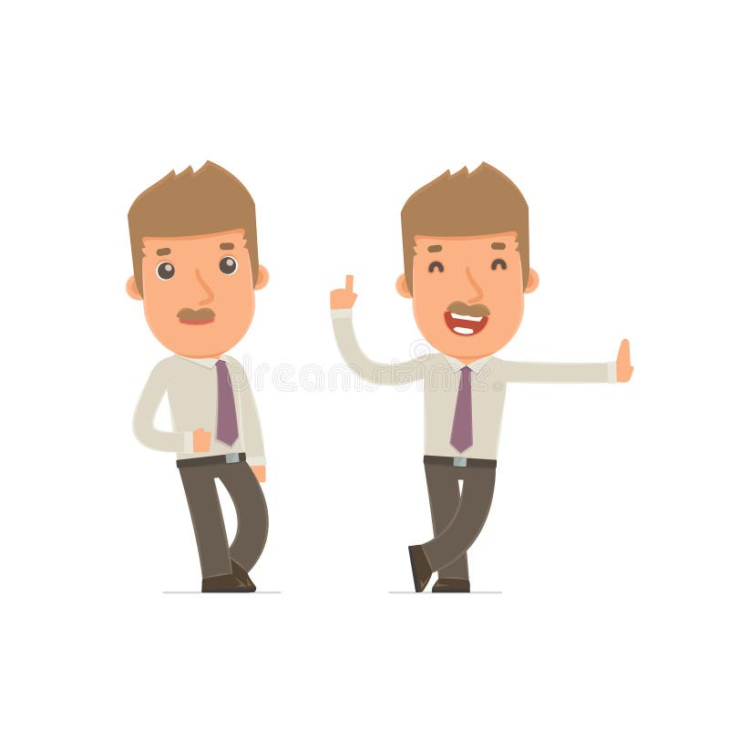 Smart and Funny Character Constabulary Leaned Against the Wall a Stock ...