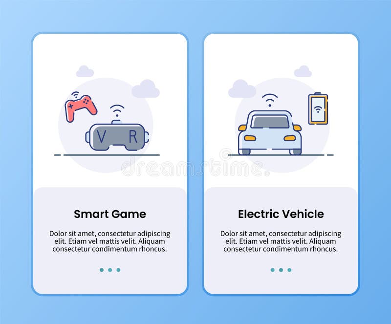 Smart Game Icon Logo Template Stock Vector - Illustration of ...