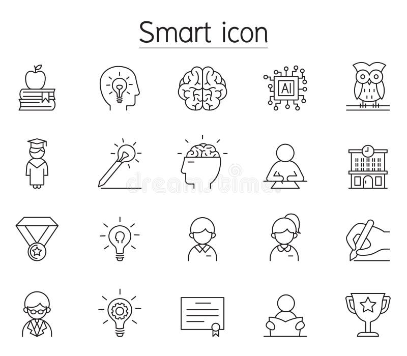 Smart Genius Guy Man Face with Glasses and Messy Hair for Education ...