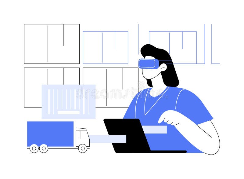 Smart Glasses Isolated Cartoon Vector Illustrations. Stock Vector ...