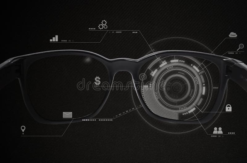 Smart Glasses, VR Virtual Reality, and AR Augmented Reality Technology ...