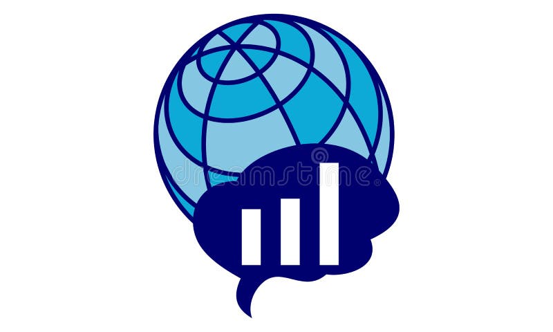 Smart Global Piensa El Logotipo Del Negocio Ilustración del Vector ...