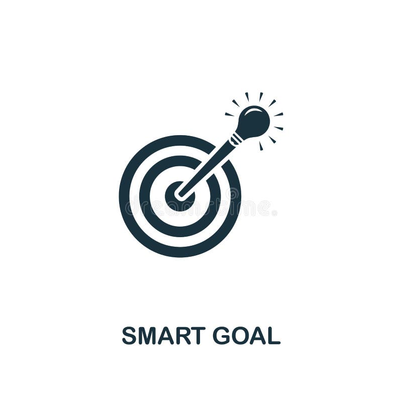 Smart Goal Icon. Creative Element Design from Business Strategy Icons ...