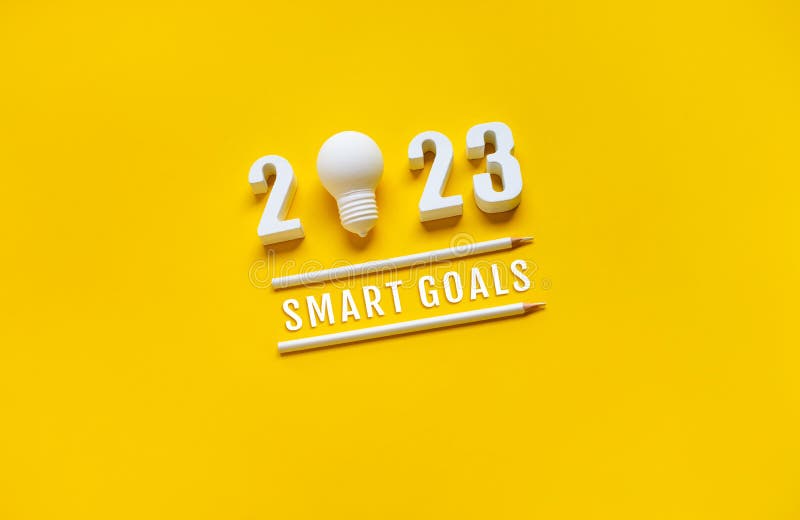 2023 New Year Goal,plan,action Concepts with Text on Notepad and Office ...