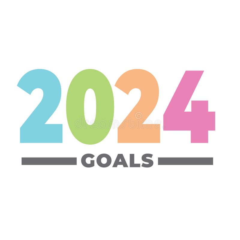 2024 SMART Goals Vector Graphic -Â various Smart Goal Keywords Stock ...