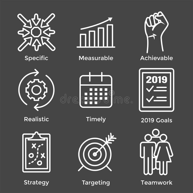 Smart Goals Symbol Stock Illustrations – 562 Smart Goals Symbol Stock ...