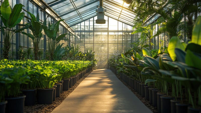 A Smart Greenhouse with Fully Automated Climate Control, Filled with ...